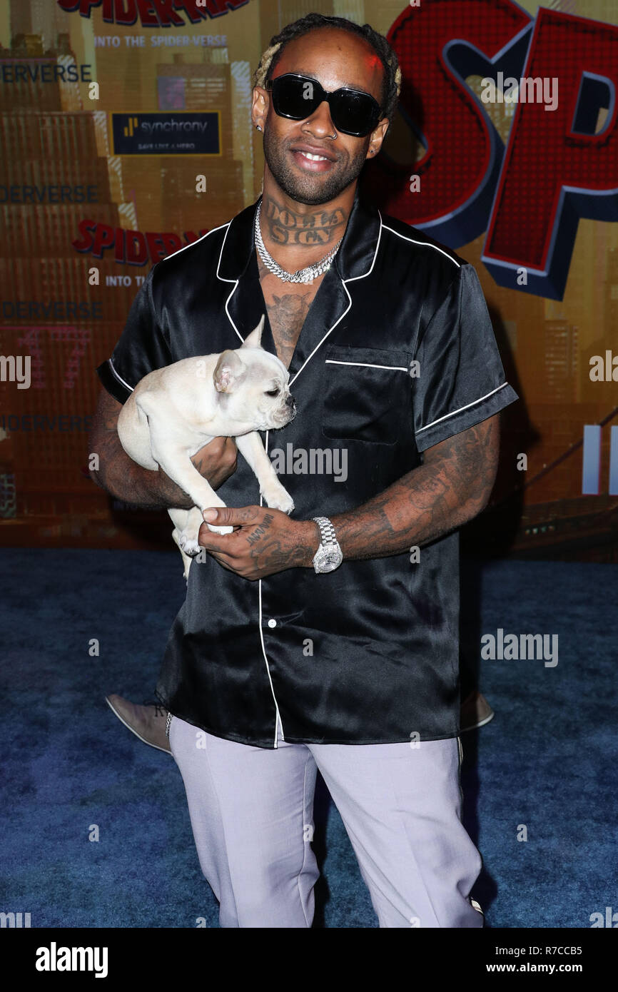 WESTWOOD, LOS ANGELES, CA, USA - DECEMBER 01: Singer Ty Dolla $ign aka ...