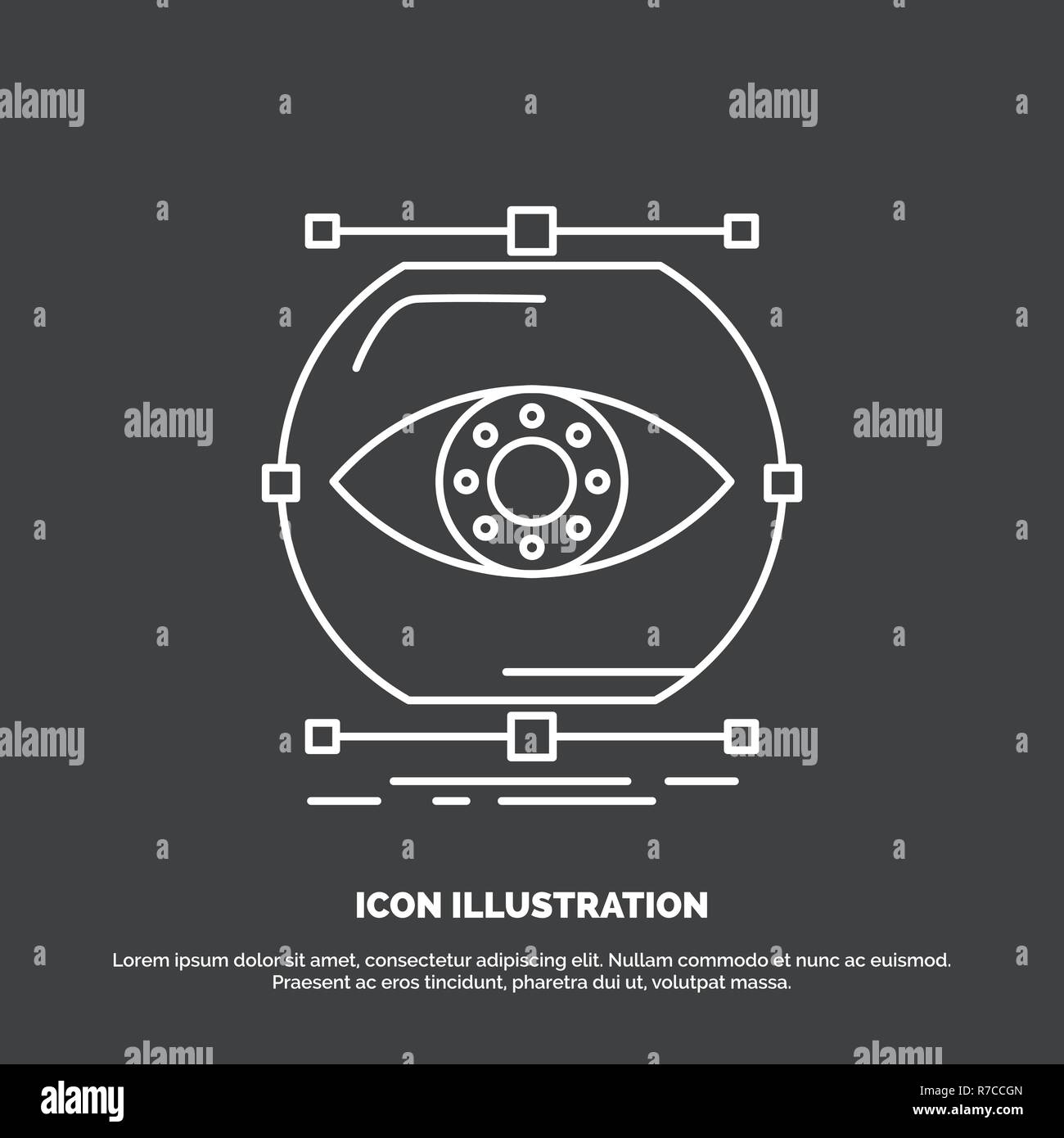 Woman visualize Stock Vector Images - Alamy