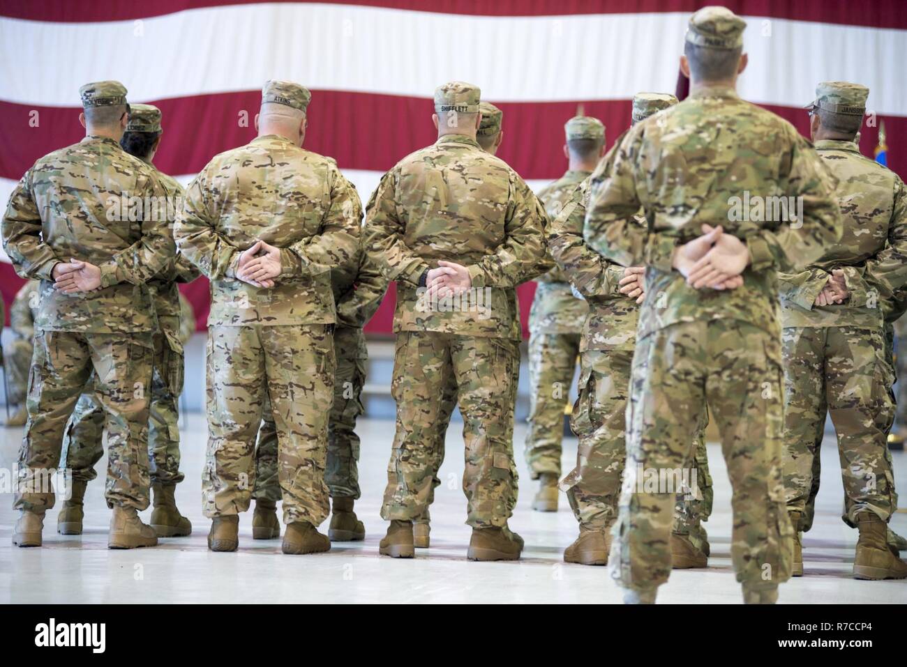 Oklahoma Army National Guardsmen from Detachment 1, Charlie Company, 1st Battalion, 169th ...