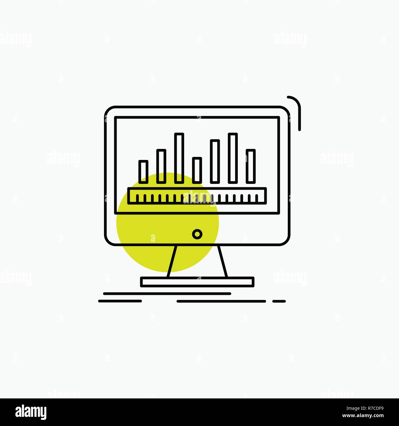 Digital dashboard icon Stock Vector Images - Alamy
