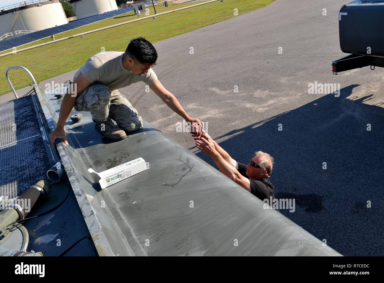 U.S. Air Force Airman 1st Class Yves Xavier Yap, 20th Logistics ...