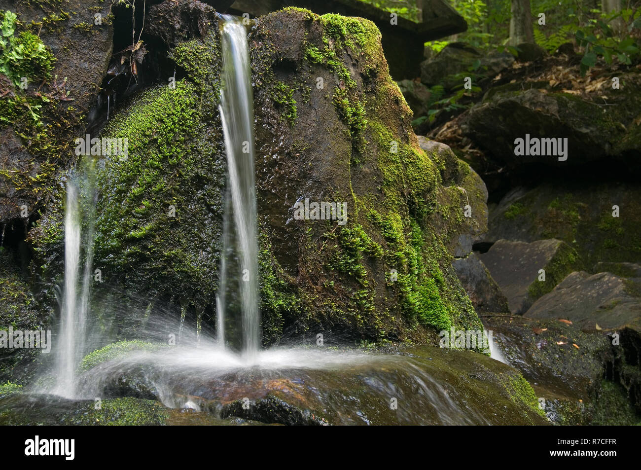 Beautiful Waterfalls in Gatineau Park Quebec Canada Stock Photo - Alamy