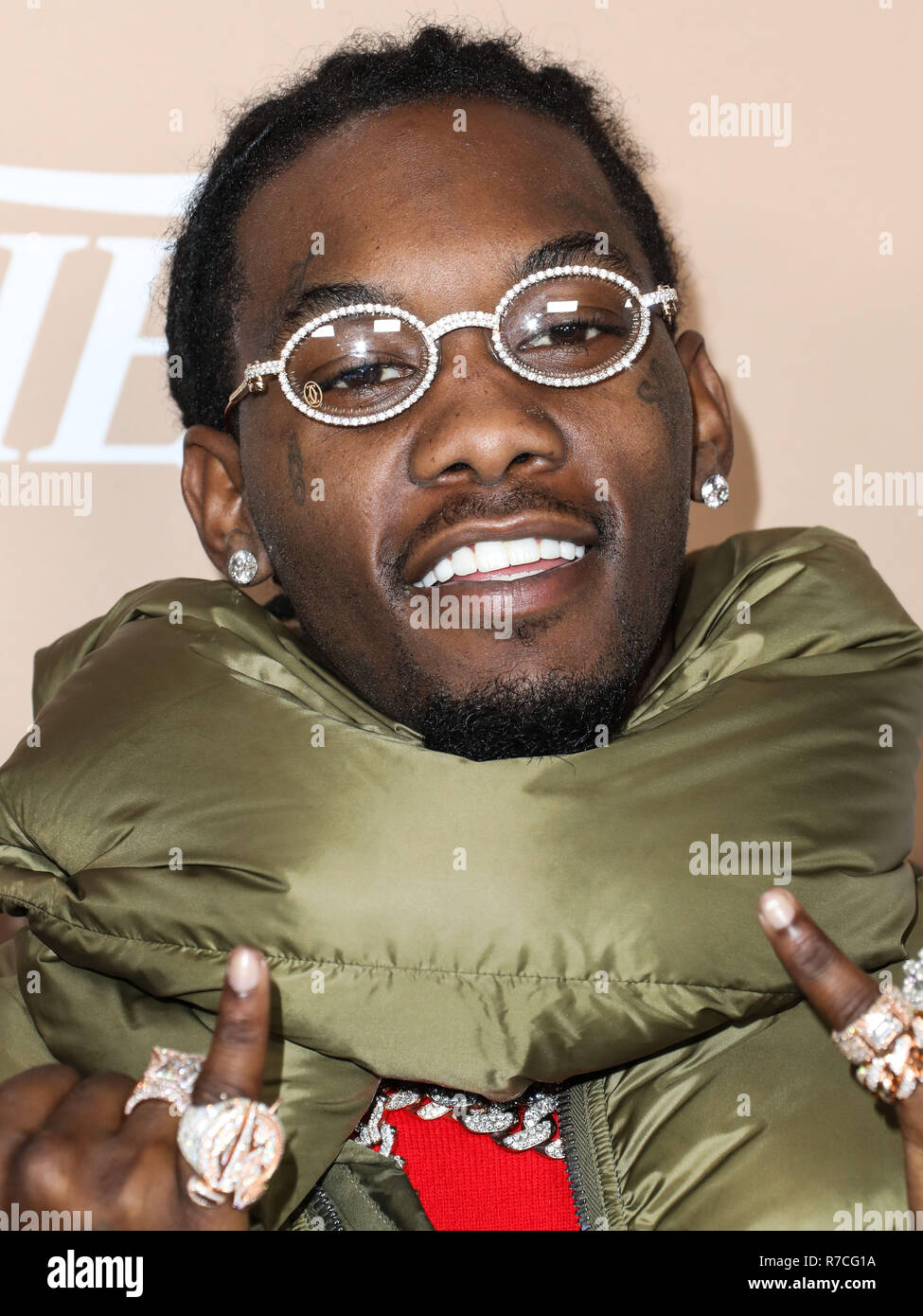 WEST HOLLYWOOD, LOS ANGELES, CA, USA - DECEMBER 01: Rapper Offset ...