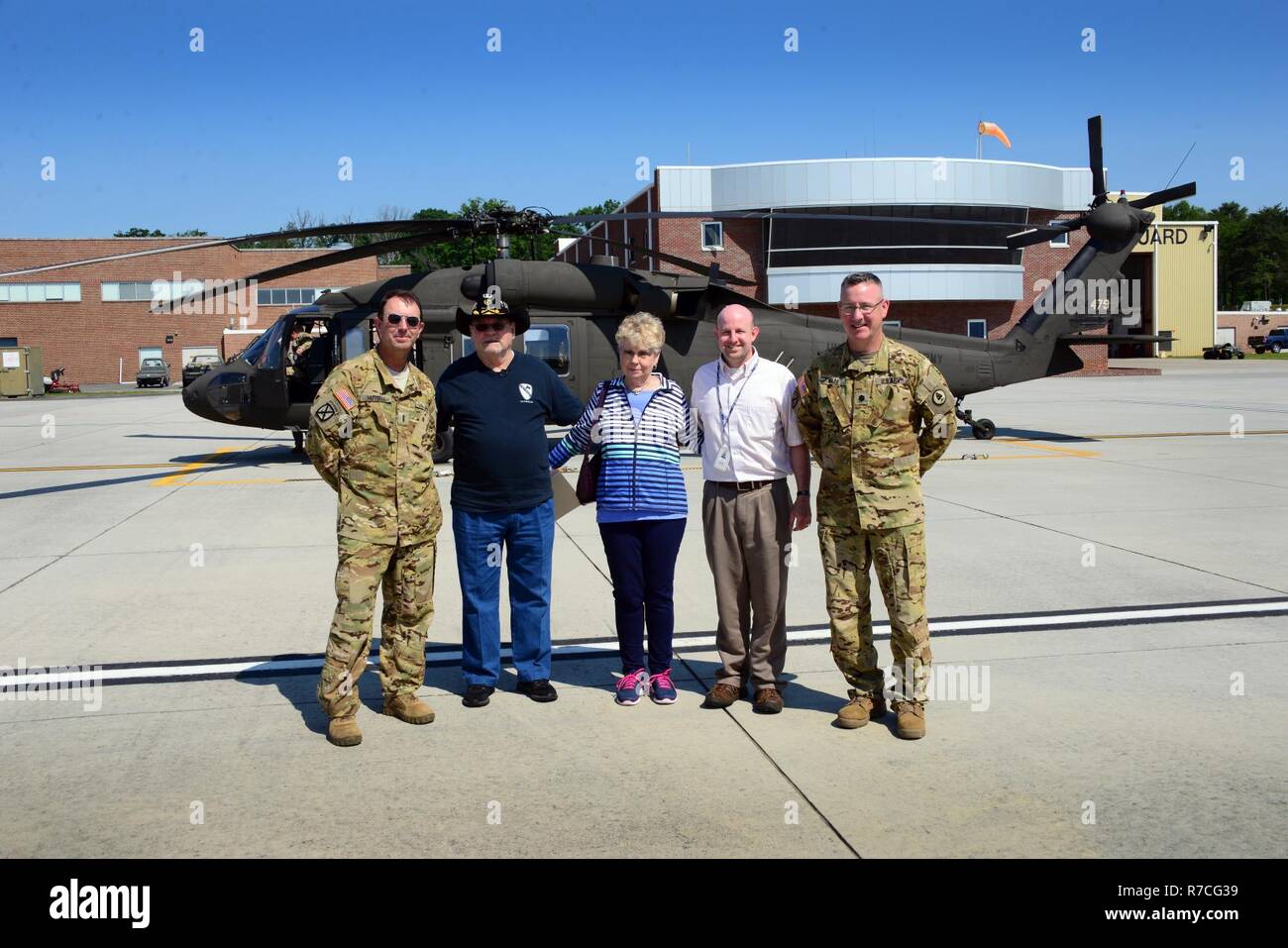 Lt. Col. Patrick Wade, Commander (left), and Chief Warrant Officer (CW4 ...