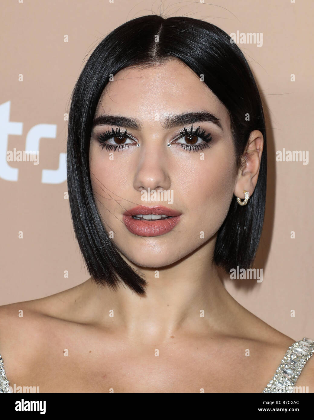 WEST HOLLYWOOD, LOS ANGELES, CA, USA - DECEMBER 01: Singer Dua Lipa ...