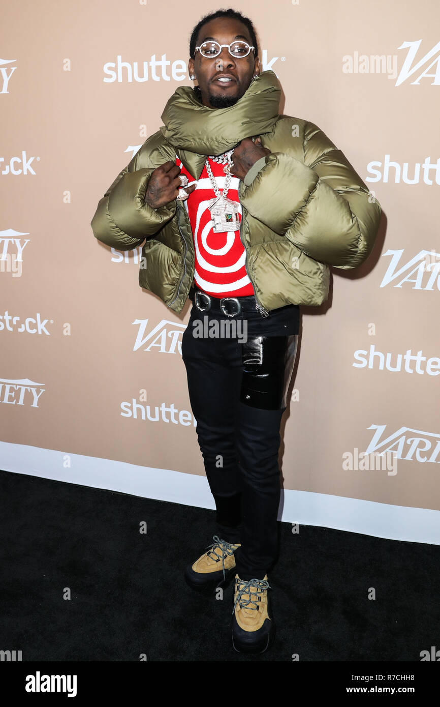 WEST HOLLYWOOD, LOS ANGELES, CA, USA - DECEMBER 01: Rapper Offset ...