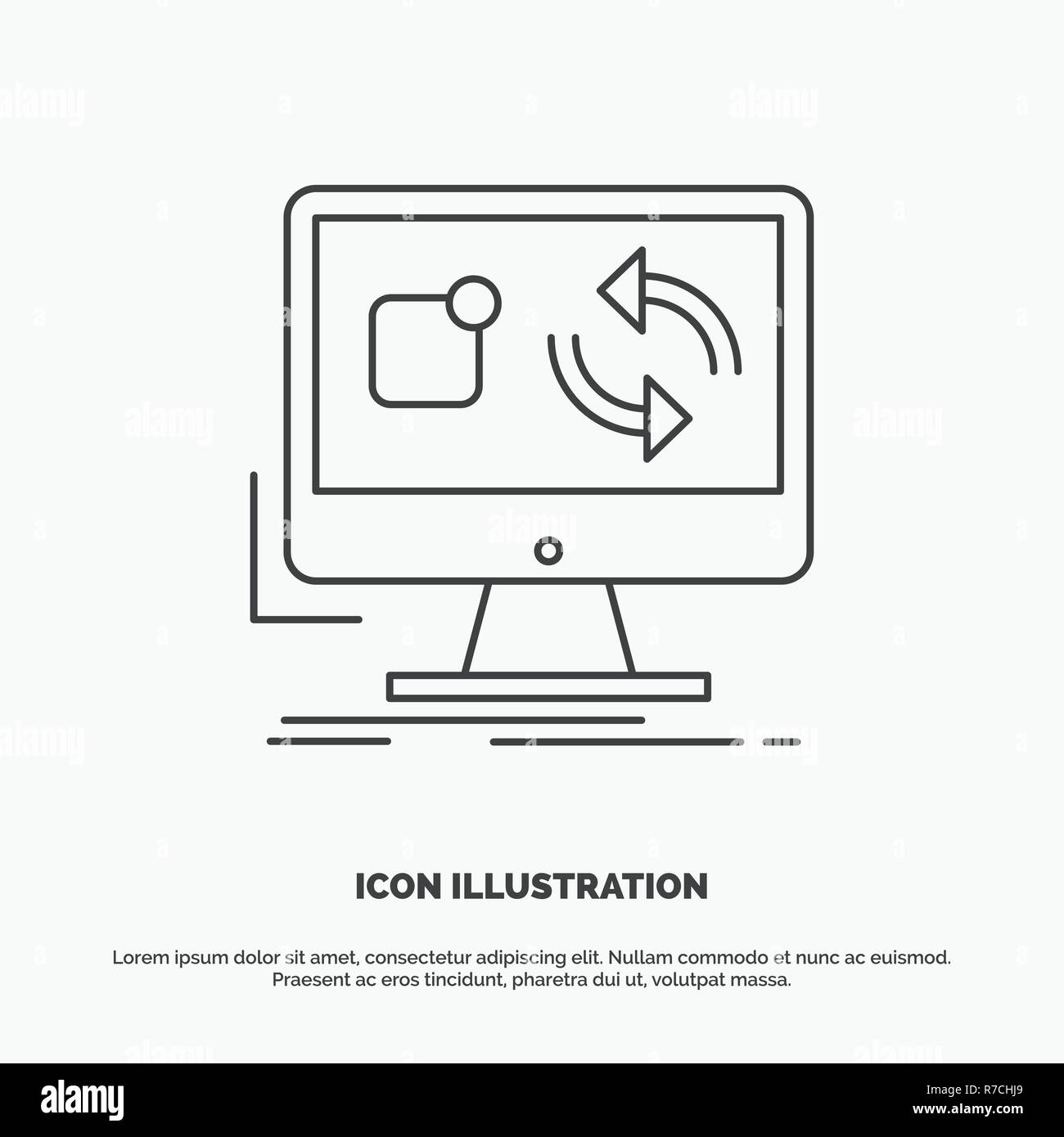 Installing software update Cut Out Stock Images & Pictures - Alamy