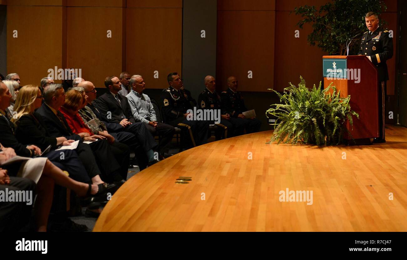 U.S. Army Gen. David Perkins, commanding general of U.S. Army Training ...