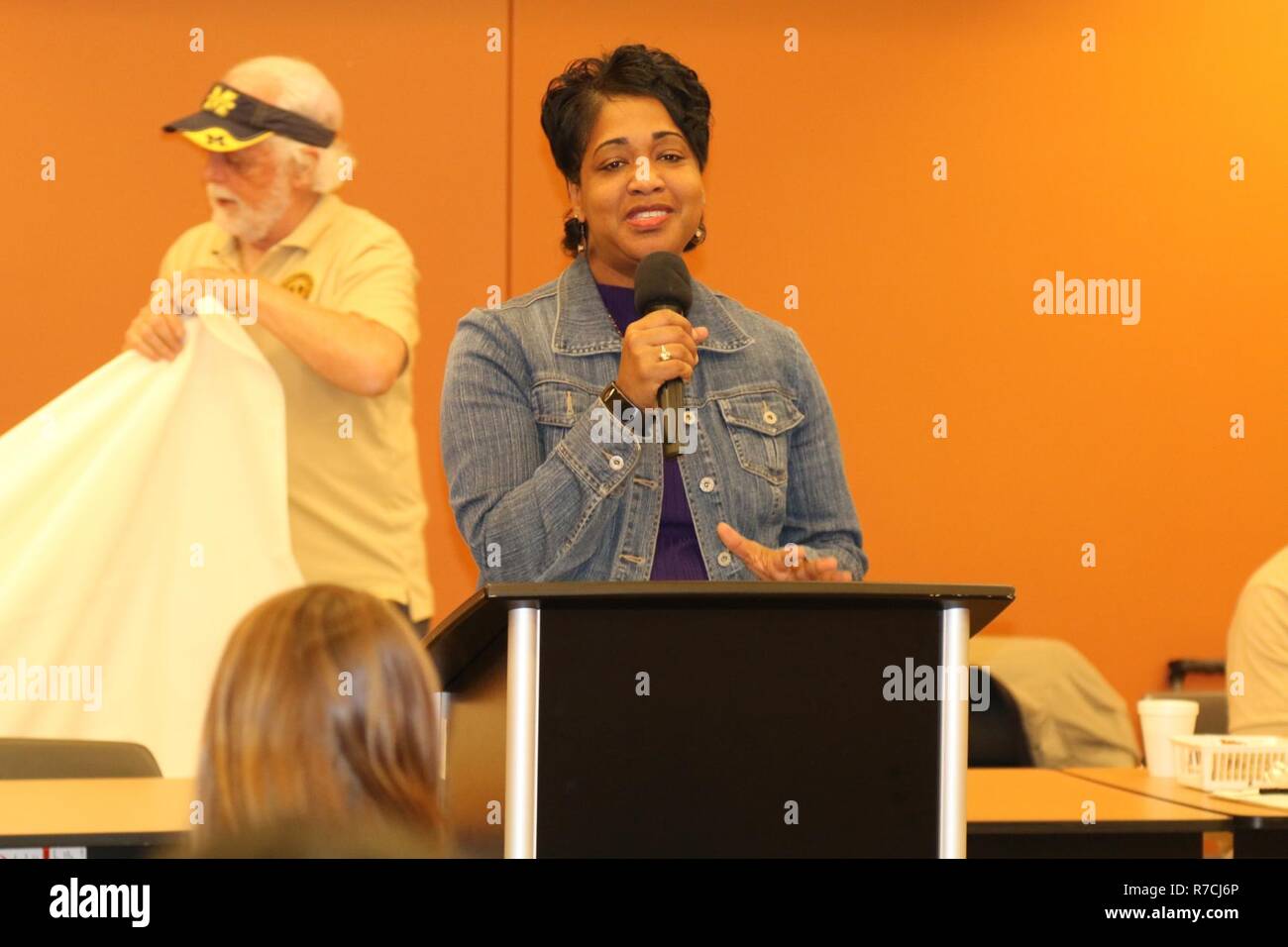 Col. Toni Glover, 650th Regional Support Group commander, 311th ...