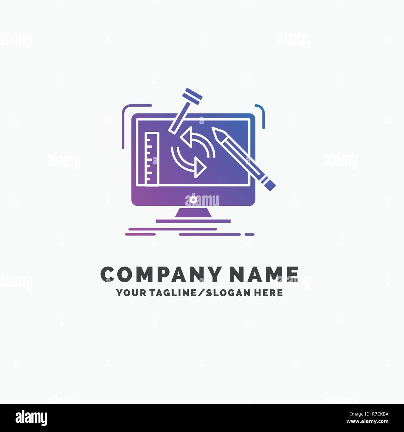 Big foot logo hi-res stock photography and images - Alamy