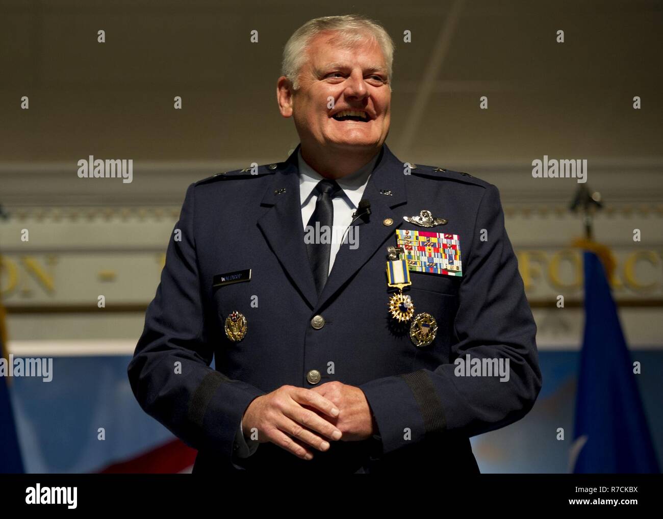 U.S. Air Force Maj. Gen. William Buck Waldrop, Jr., Vice Commander, Air ...