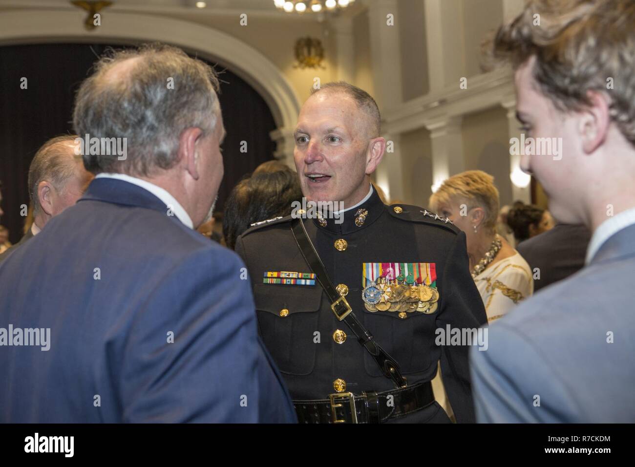U.S. Marine Corps Lt. Gen. Mark A. Brilakis, deputy commandant, Marine ...
