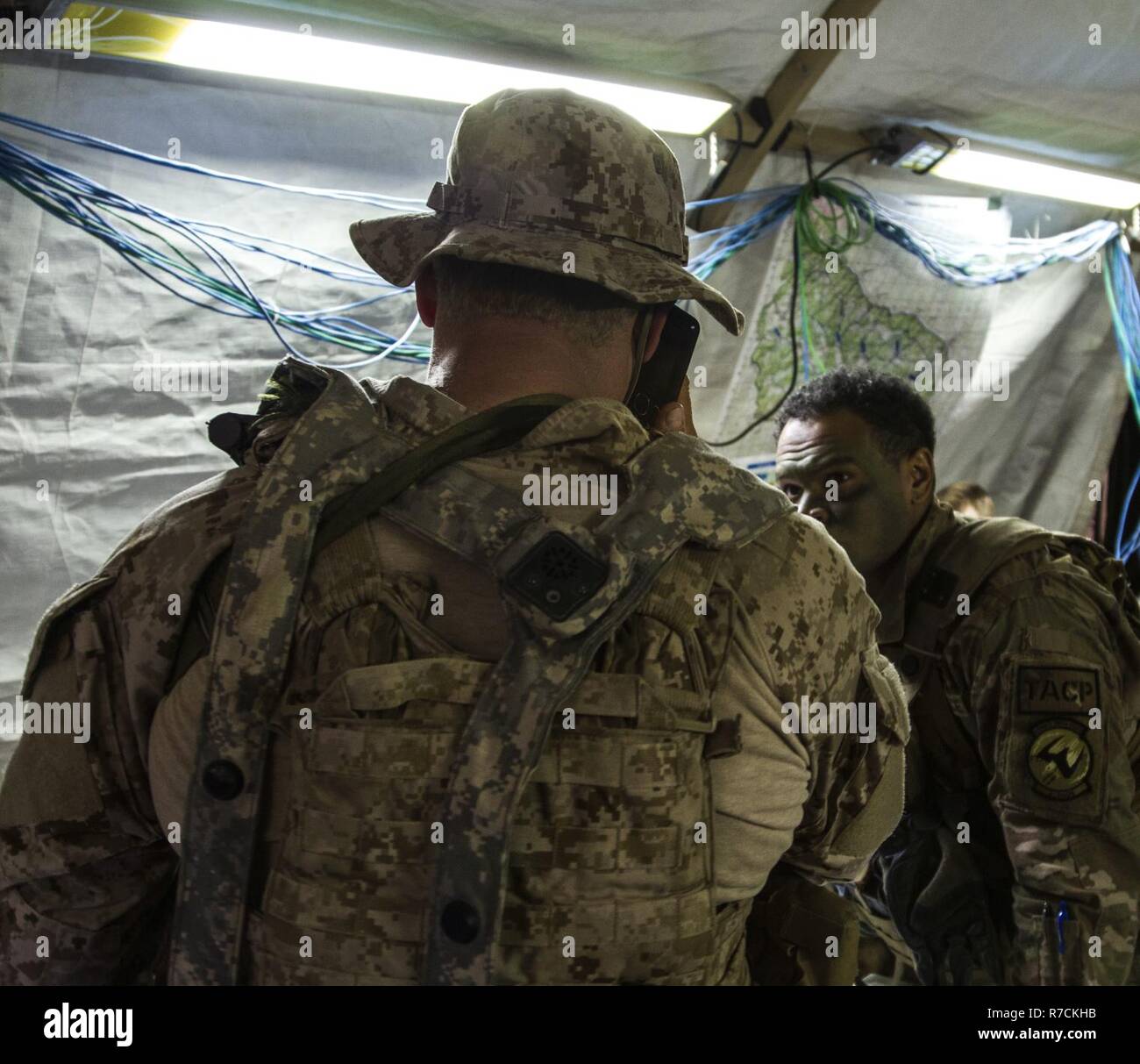 A Naval Special Warfare operator from U.S. Special Operations Command ...