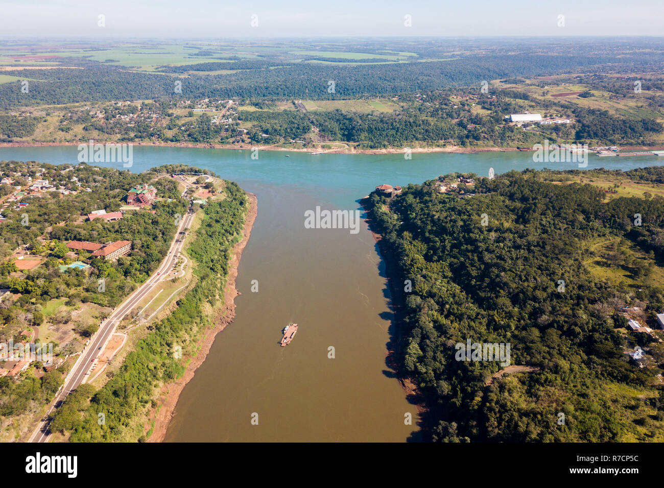 Triple frontier hi-res stock photography and images - Alamy