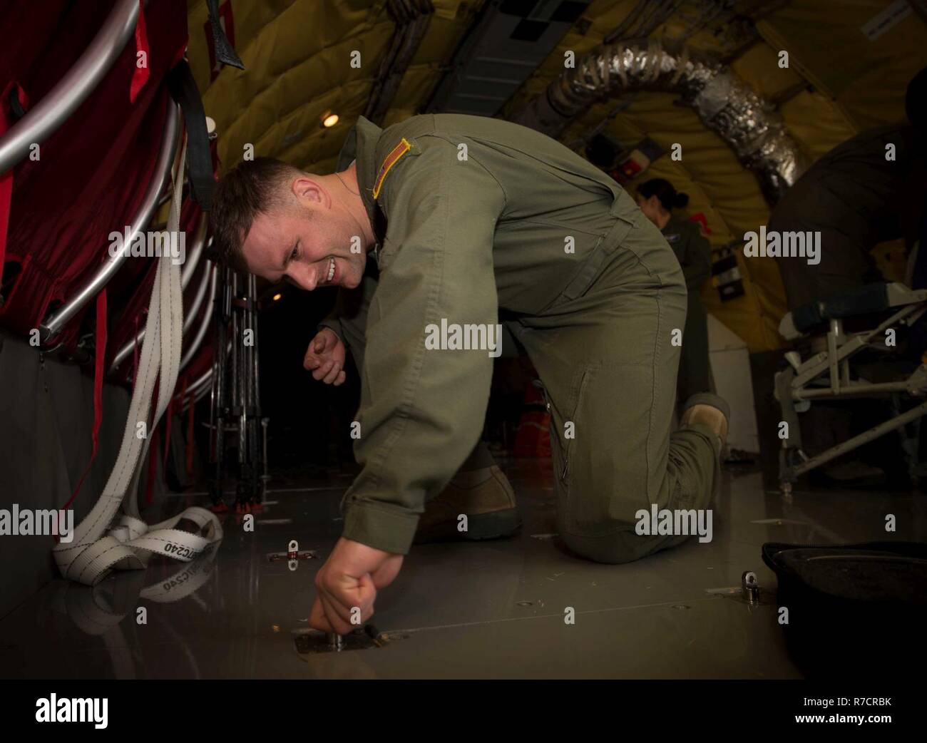 Staff Sgts. Dustin Alford, right, and Shaina Buller, 86th Aeromedical ...