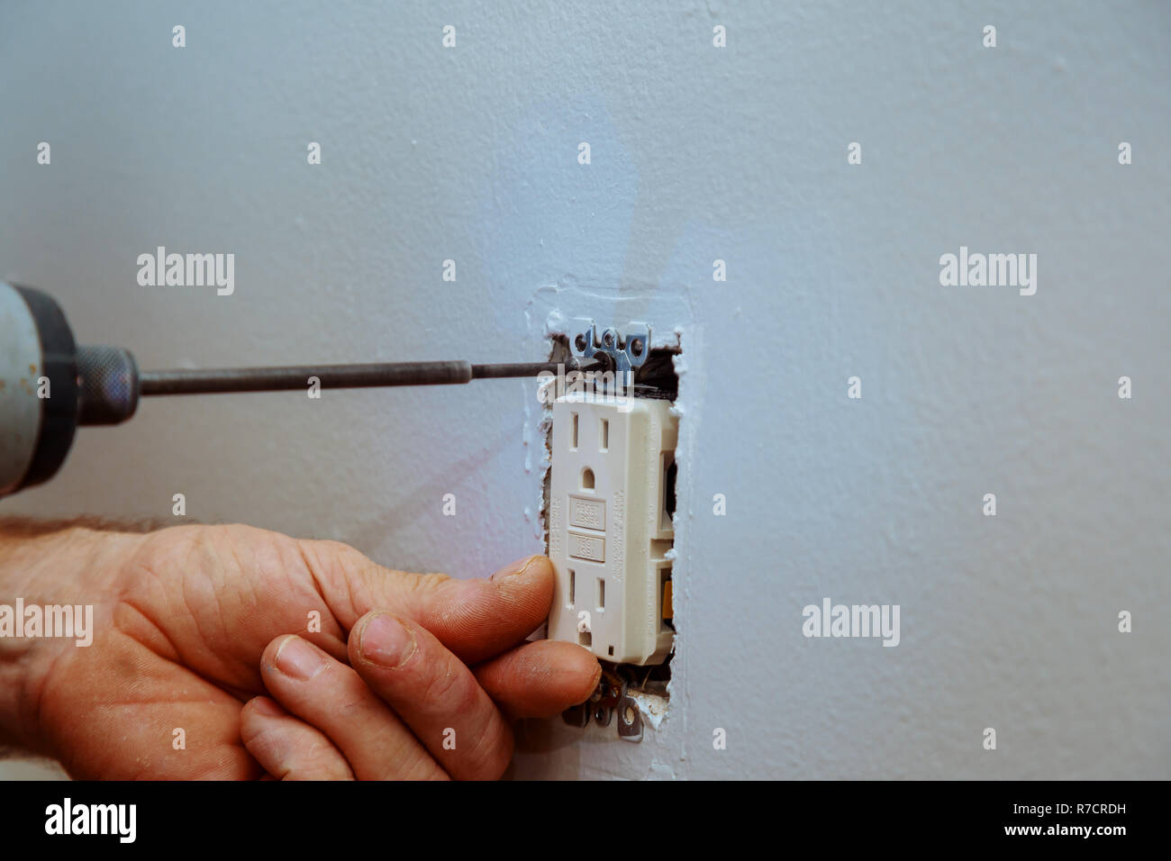 Electrical installation on electricity hi-res stock photography and ...