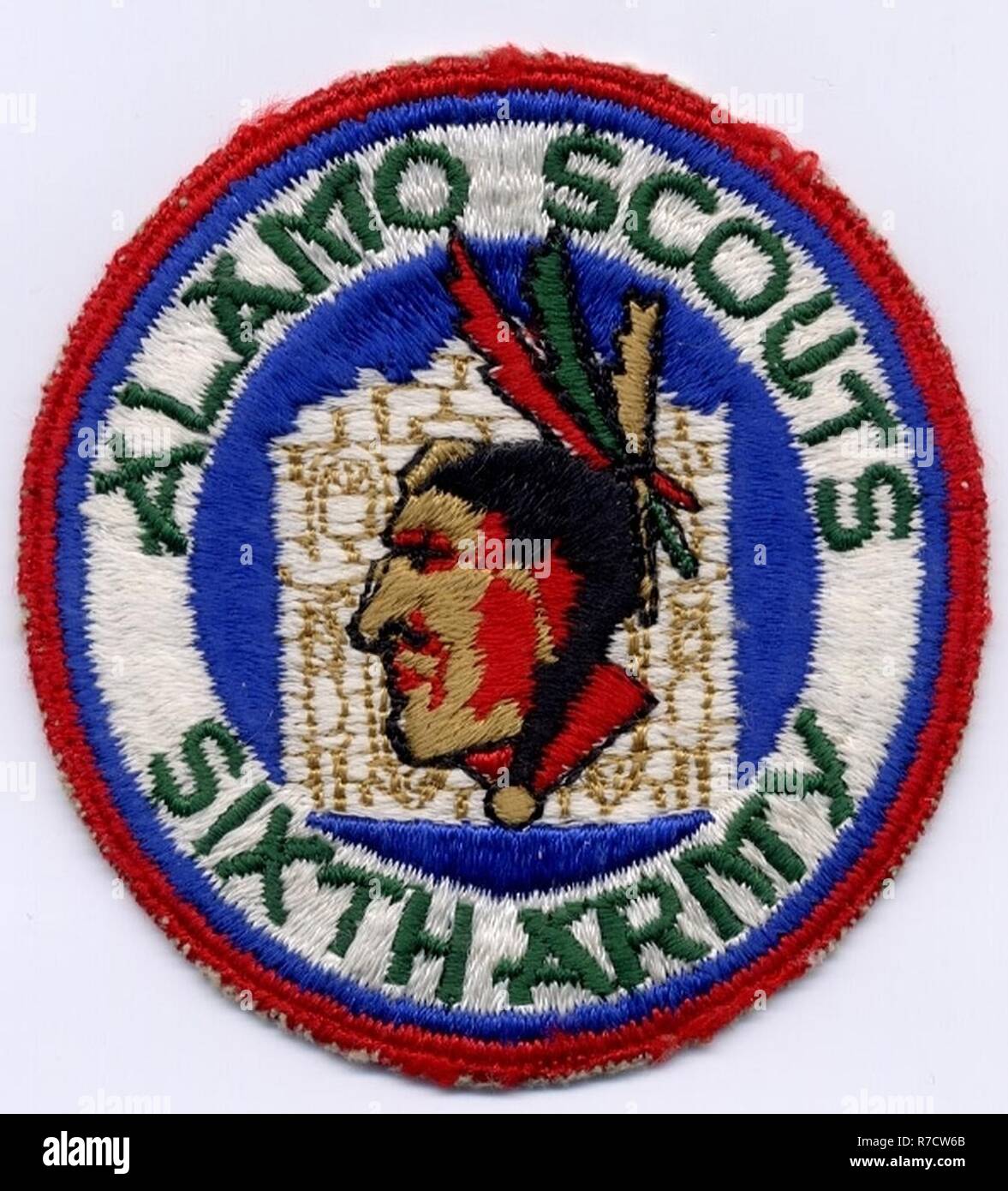 6th Army, Alamo Scout SSI. Insignia Stock Photo - Alamy