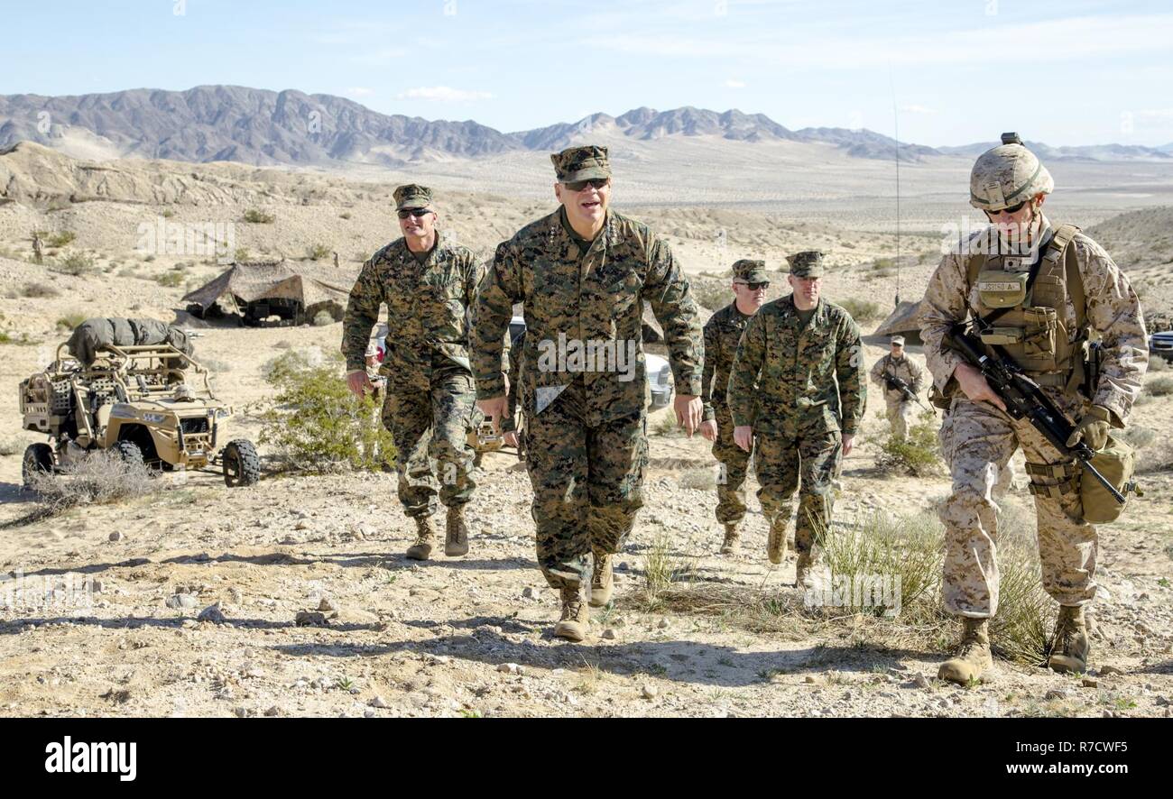 Commandant of the Marine Corps, Gen. Robert B. Neller and 7th Marine ...