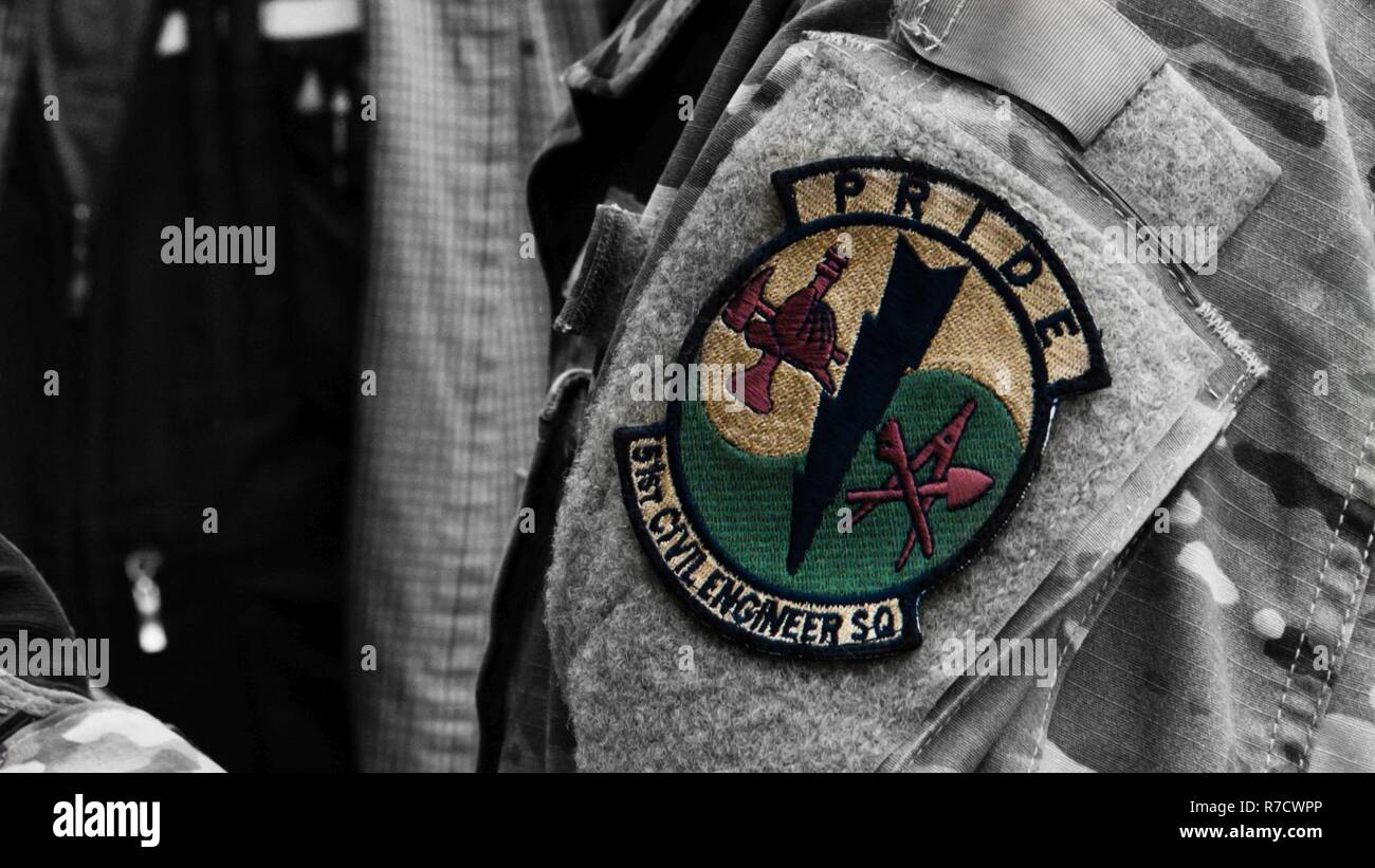 U.S. Air Force Airman 1st Class Jesse Slater, fire alarm technician ...