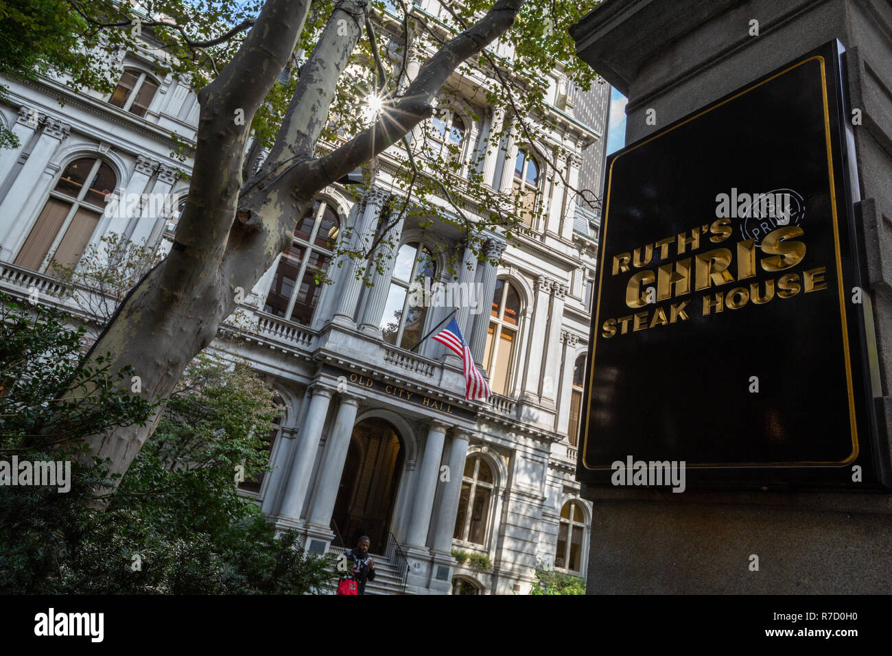 Ruth's chris Steak House in the historic Old City Hall building on the ...