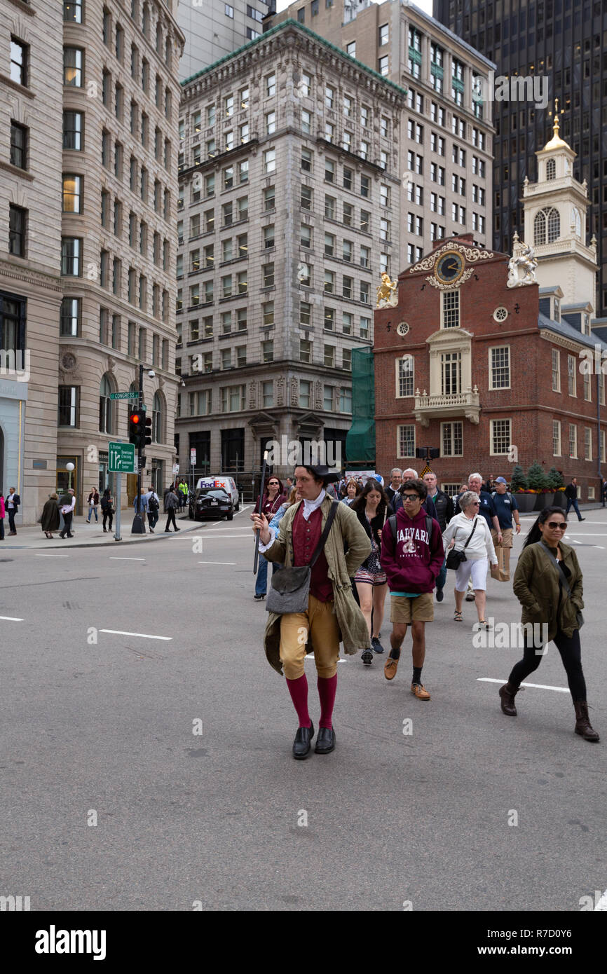Freedom trail guide hi-res stock photography and images - Alamy