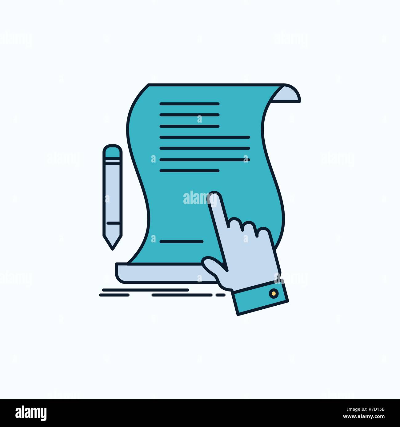 Contract law symbols Stock Vector Images - Alamy