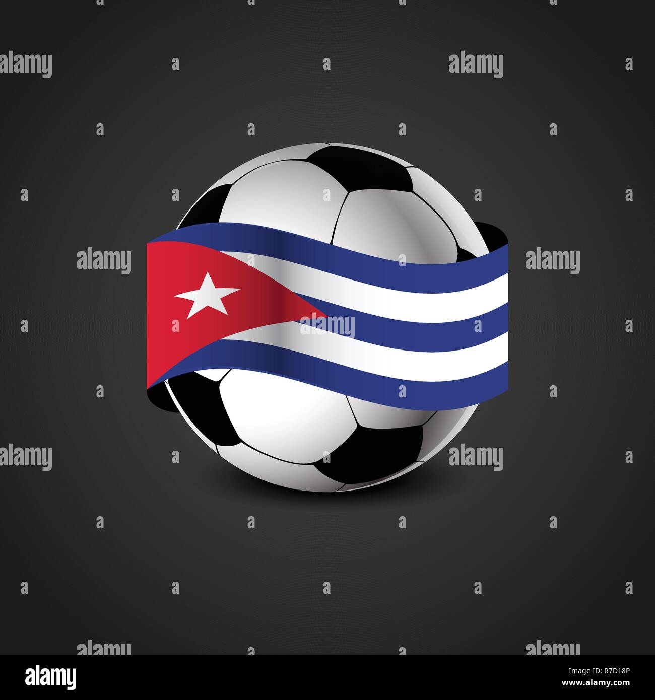 Empty football stand Stock Vector Images - Alamy