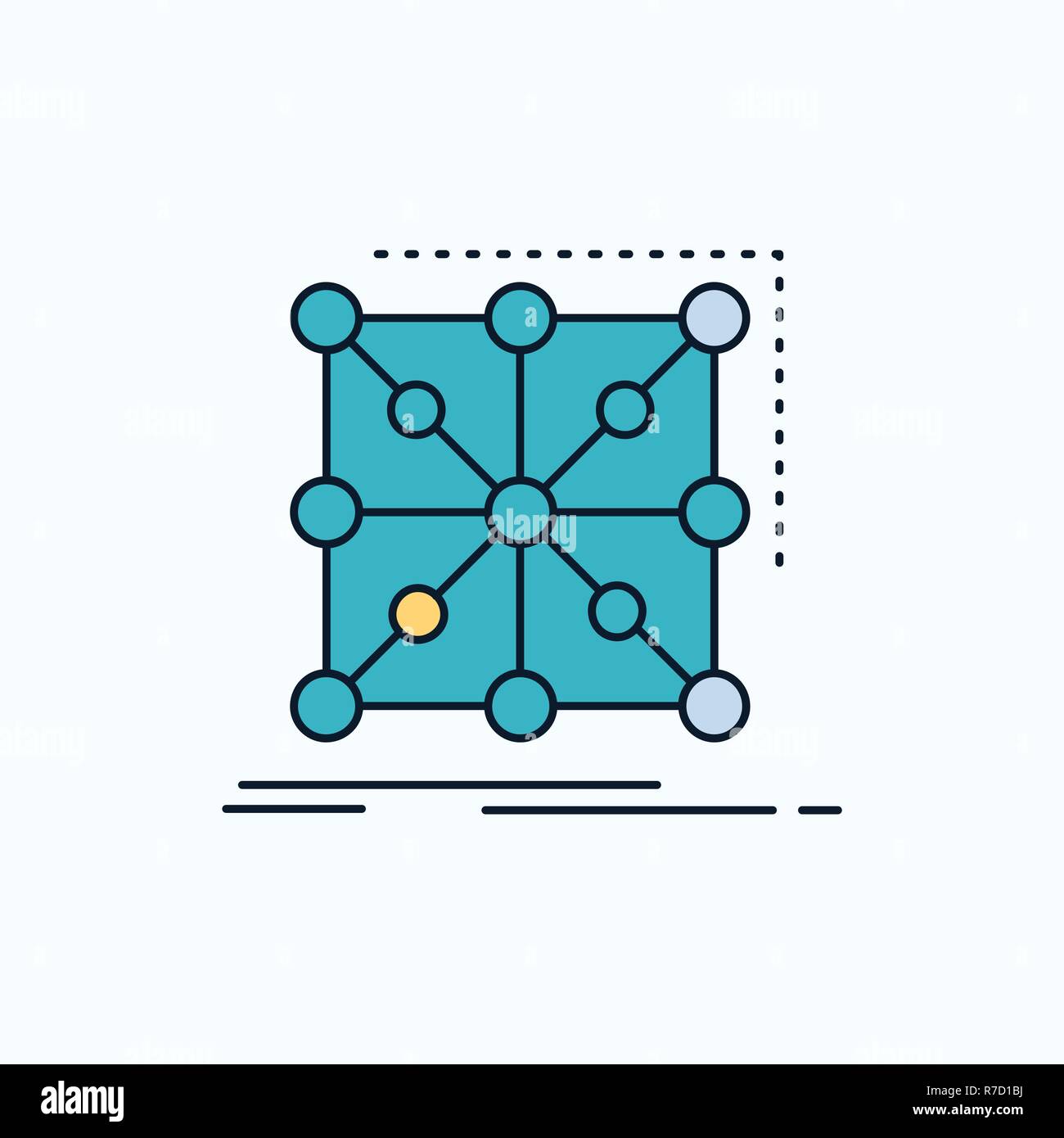 Yellow cluster Stock Vector Images - Alamy