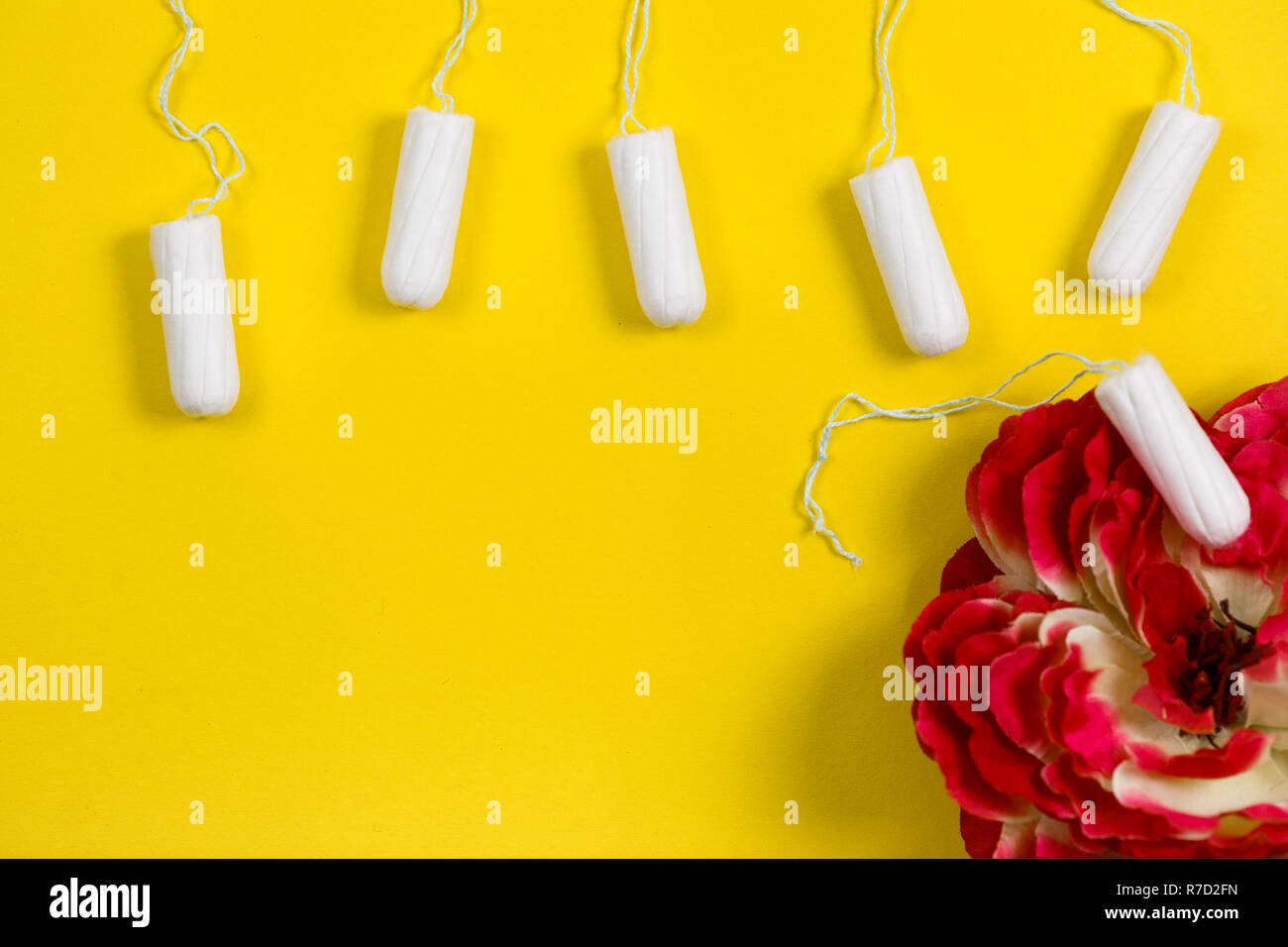 Yellow tampon hi-res stock photography and images - Alamy