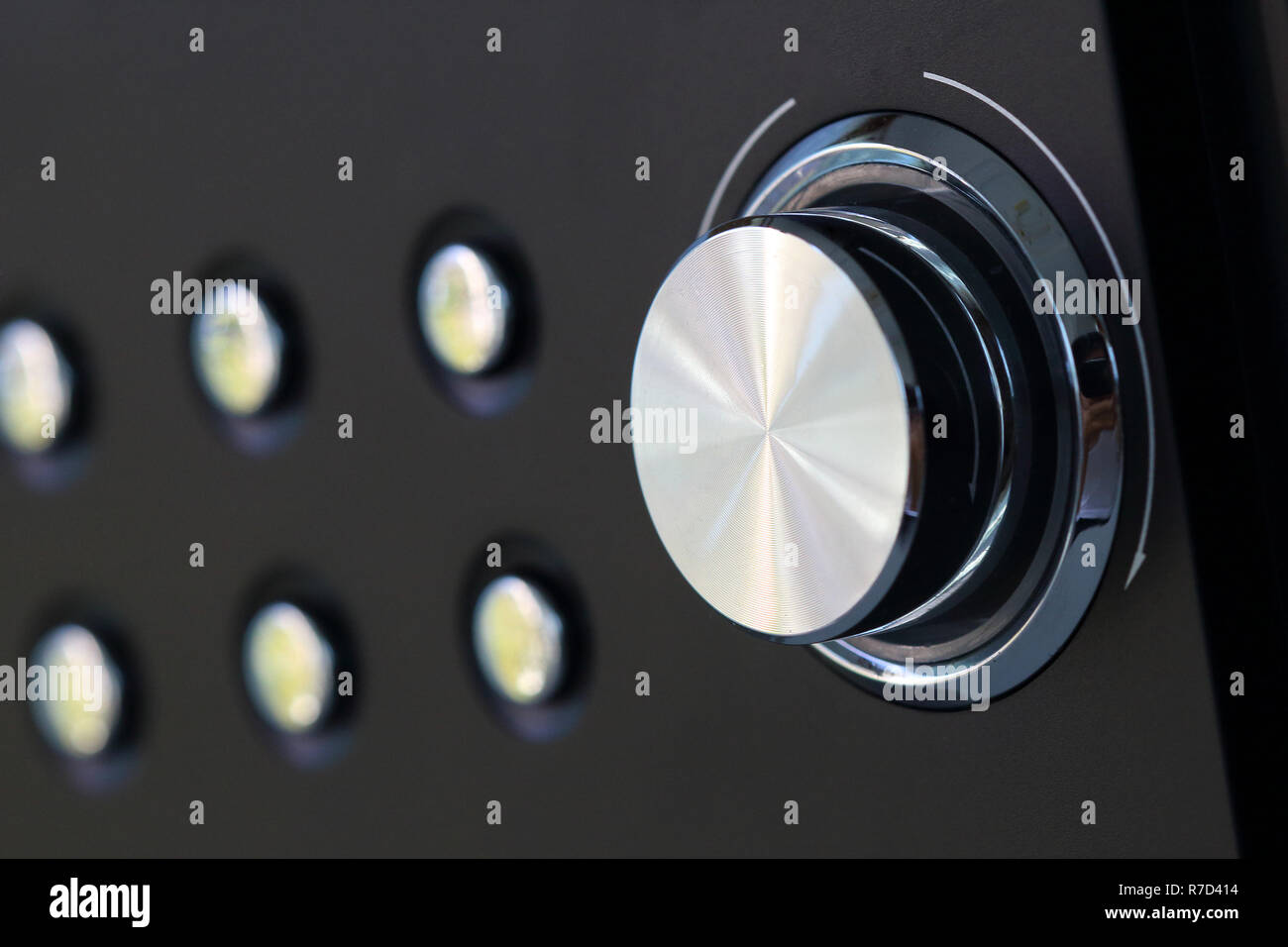 volume control knob, volume button use for icon background Stock Photo ...
