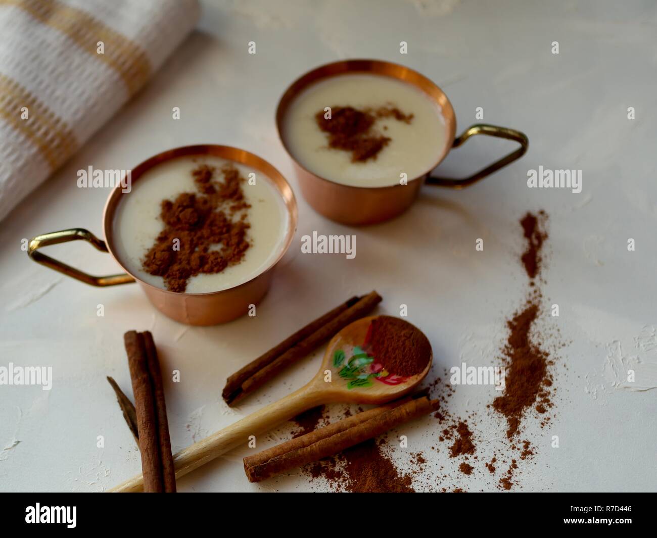 traditional Turkish drink; sahlep.salep is a hot drink of winter days ...