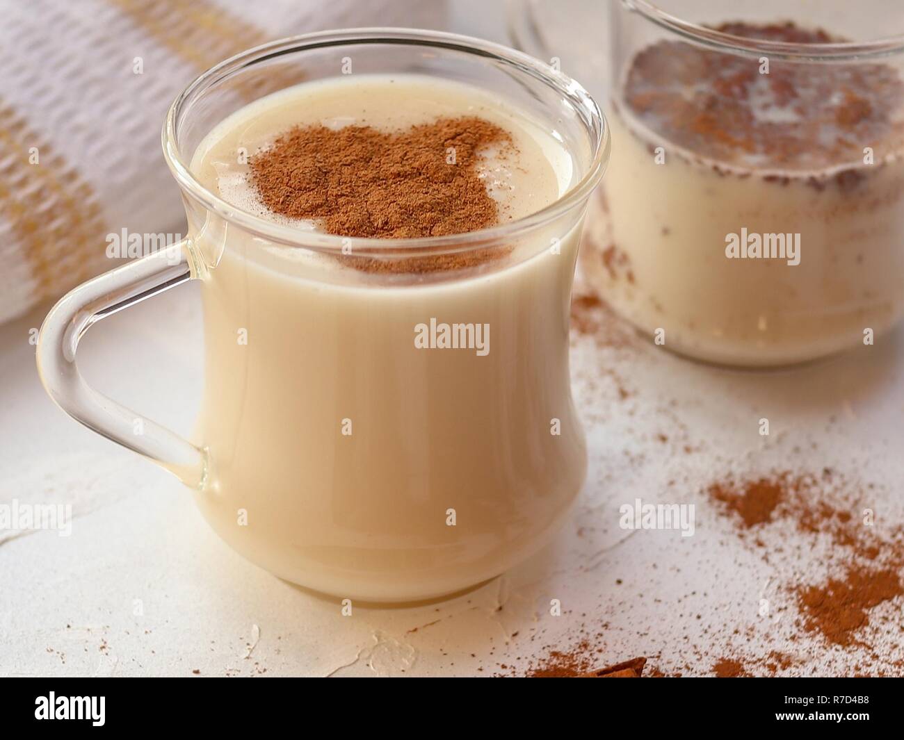 traditional Turkish drink; sahlep Stock Photo - Alamy
