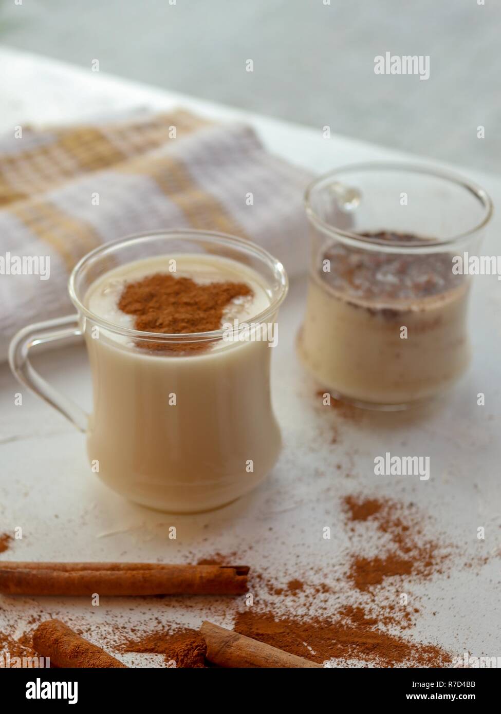 traditional Turkish drink; sahlep Stock Photo - Alamy