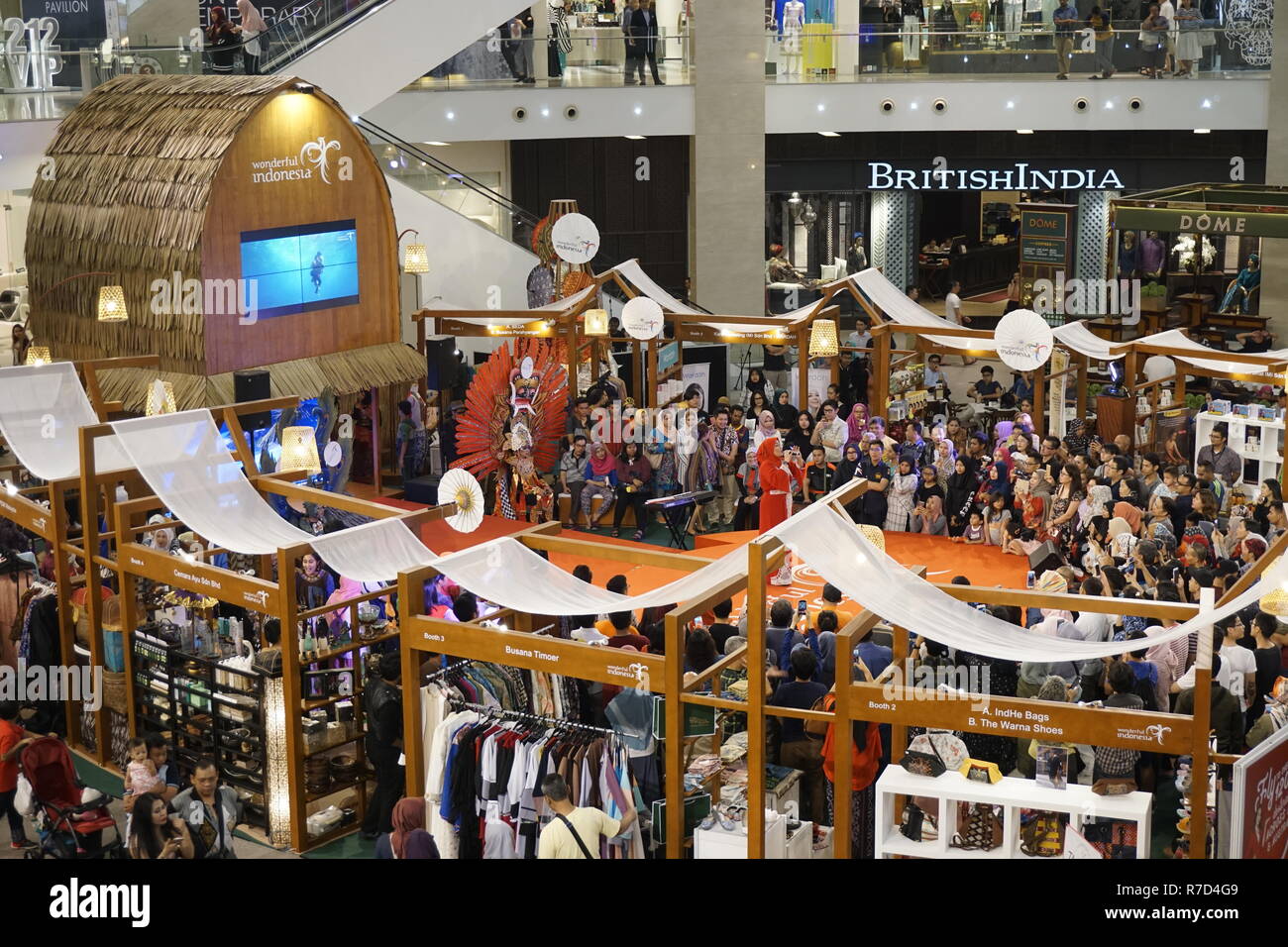 promoting Indonesia tourism event in Kuala Lumpur, Malaysia Stock Photo ...