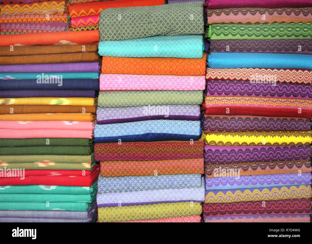 Several handmade tissues of different colors Stock Photo - Alamy