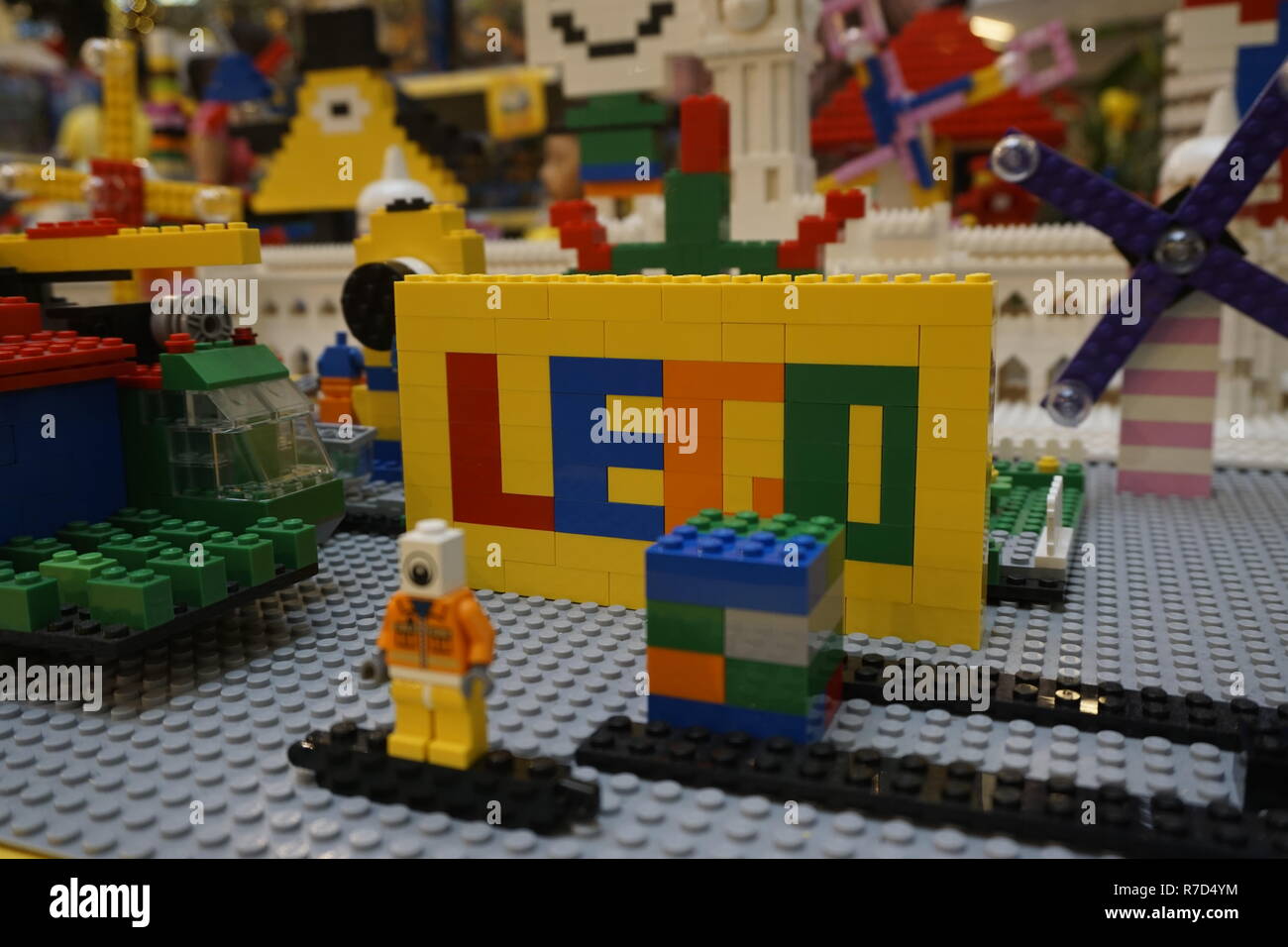 Lego plastic toy bricks Stock Photo - Alamy