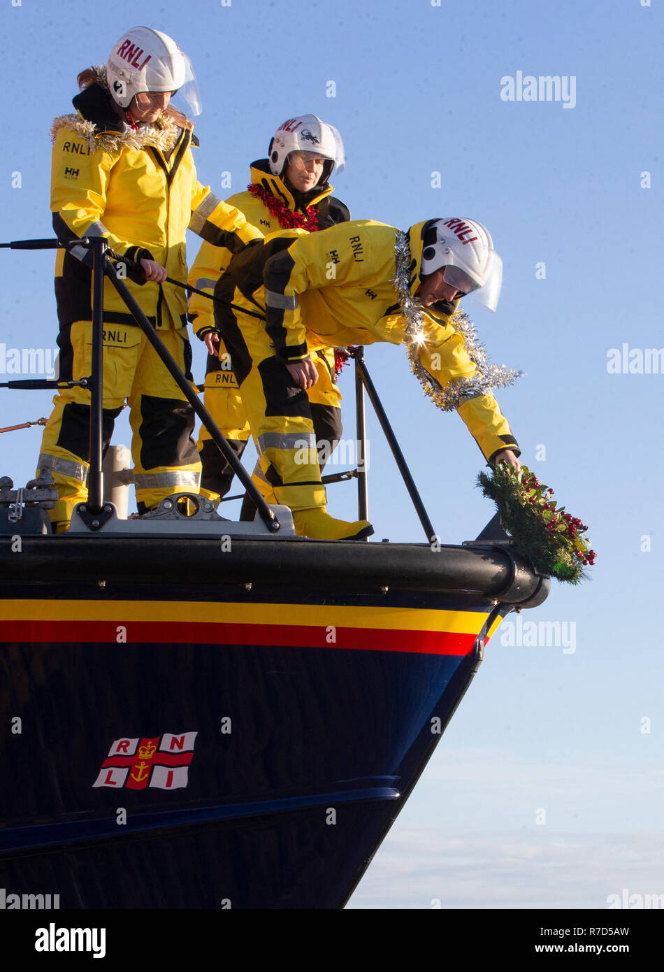 Members of the Anstruther Royal National Lifeboat Institution (RNLI ...
