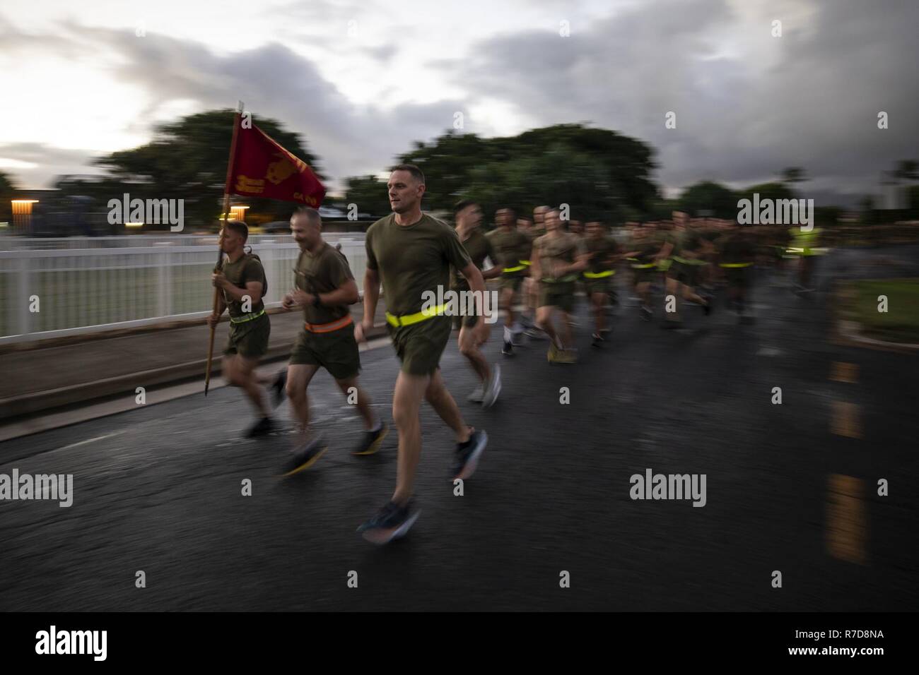 U.S. Marine Corps Master Gunnery Sgt. John Kelsch, the engineer chief ...