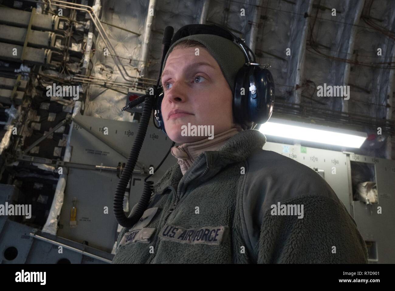 U.S. Air Force Airman 1st Class Anna Cox, a native of Wasilla, Alaska ...