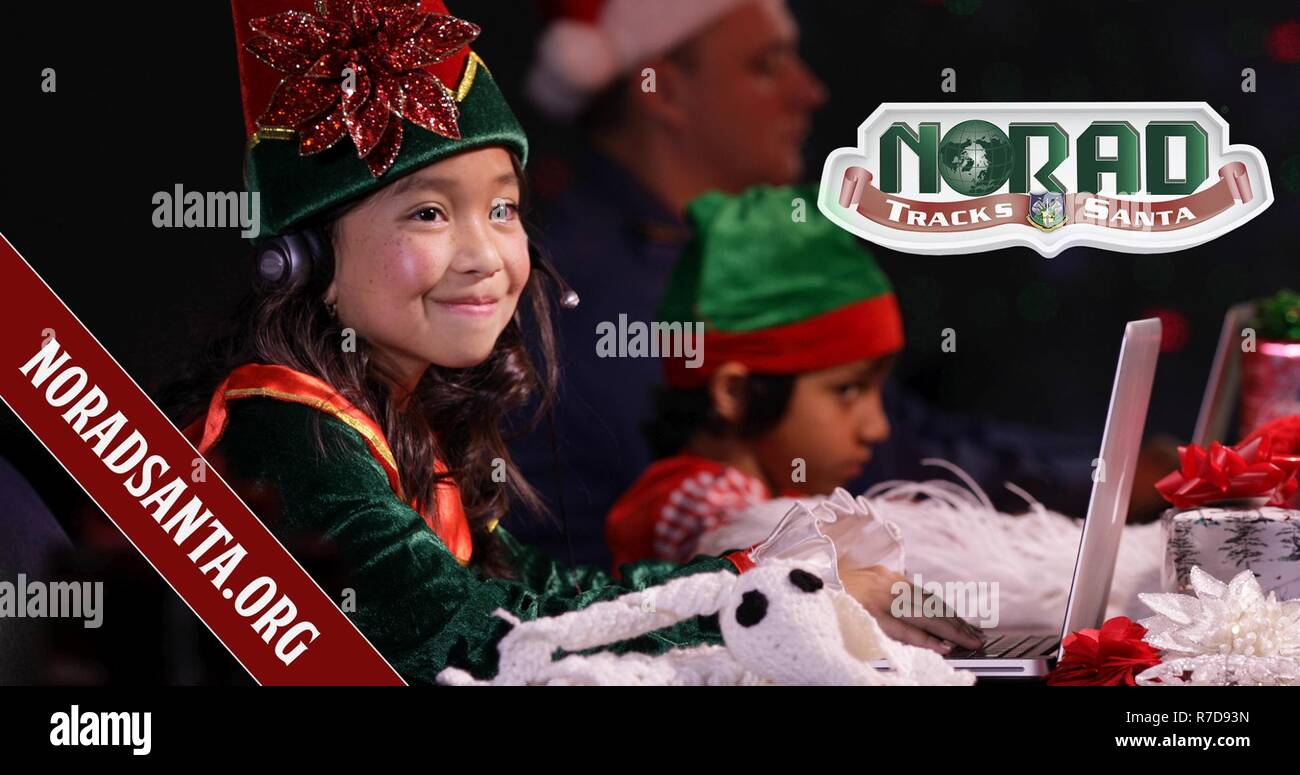 Norad santa track hi-res stock photography and images - Alamy