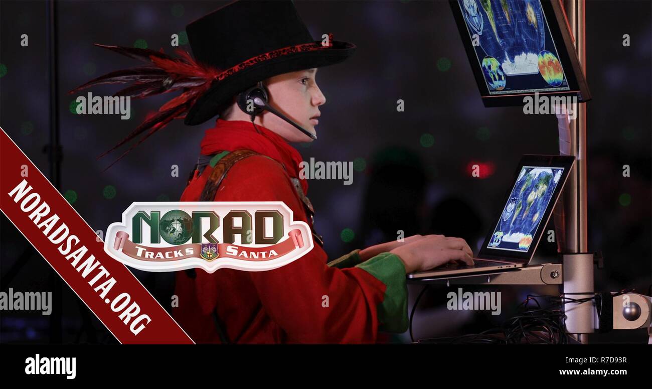 Norad santa track hi-res stock photography and images - Alamy
