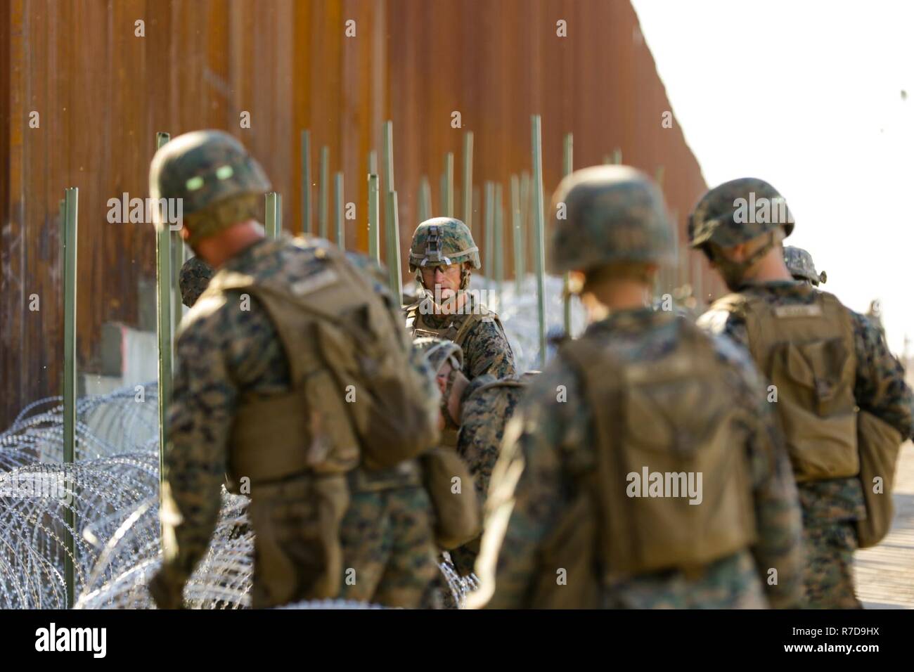 U.S. Marine Corps Col. Kyle Ellison, Commanding Officer, 7th Marine ...
