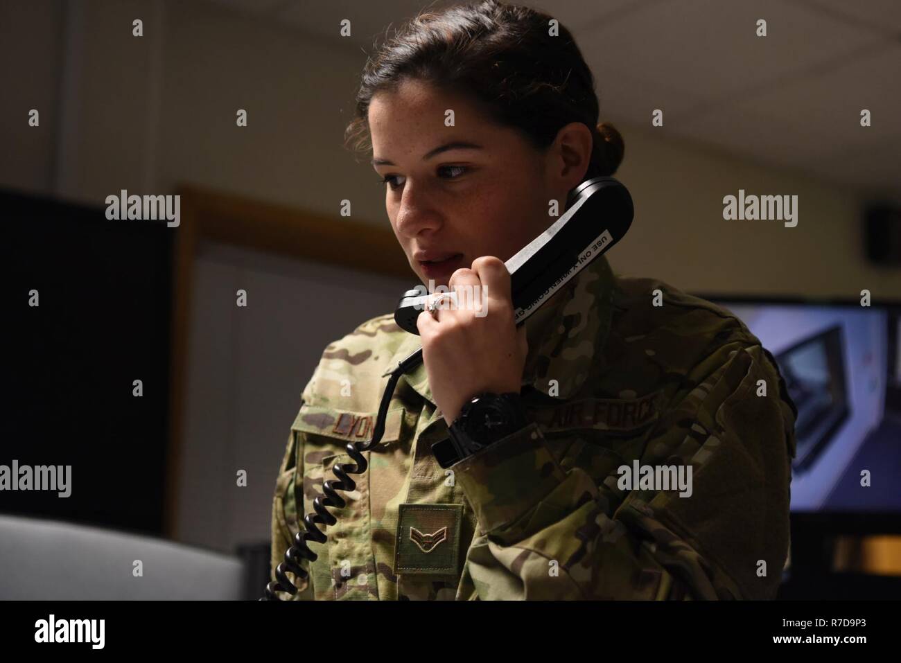U.S. Air Force Airman 1st Class Kalie Lyons, 100th Air Refueling Wing ...