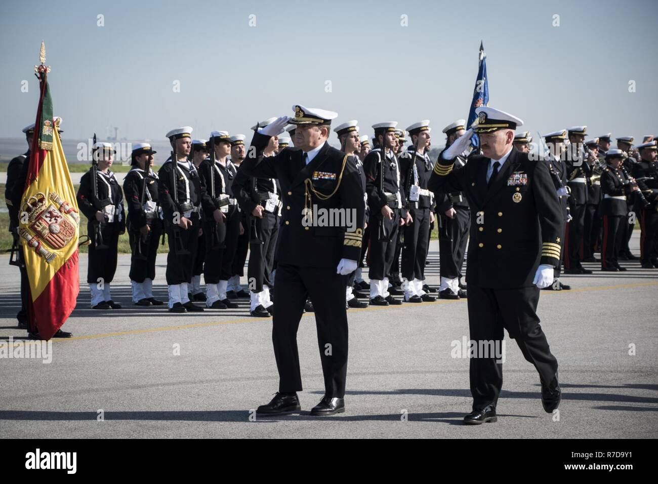 NAVAL STATION ROTA, Spain (November 29th, 2018)Vice Adm. Torres Piñeyro ...