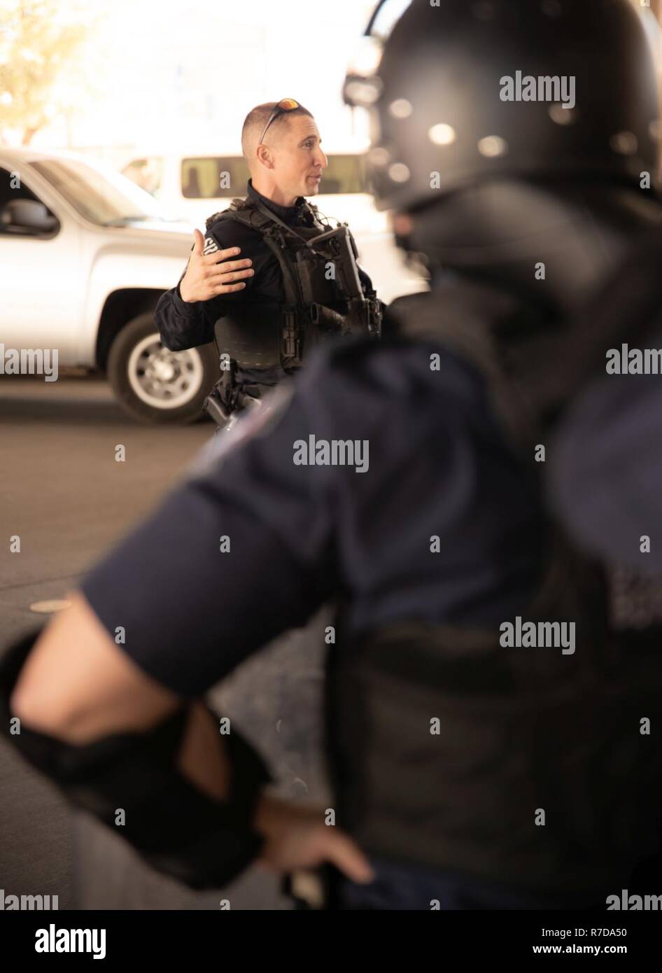 CBP Officers from the Tucson Office of Field Operations conduct ...