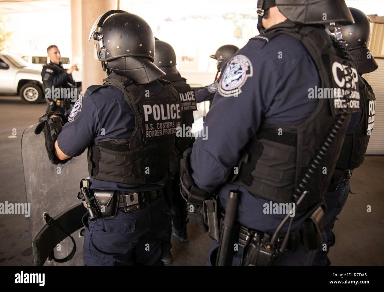 CBP Officers from the Tucson Office of Field Operations conduct ...