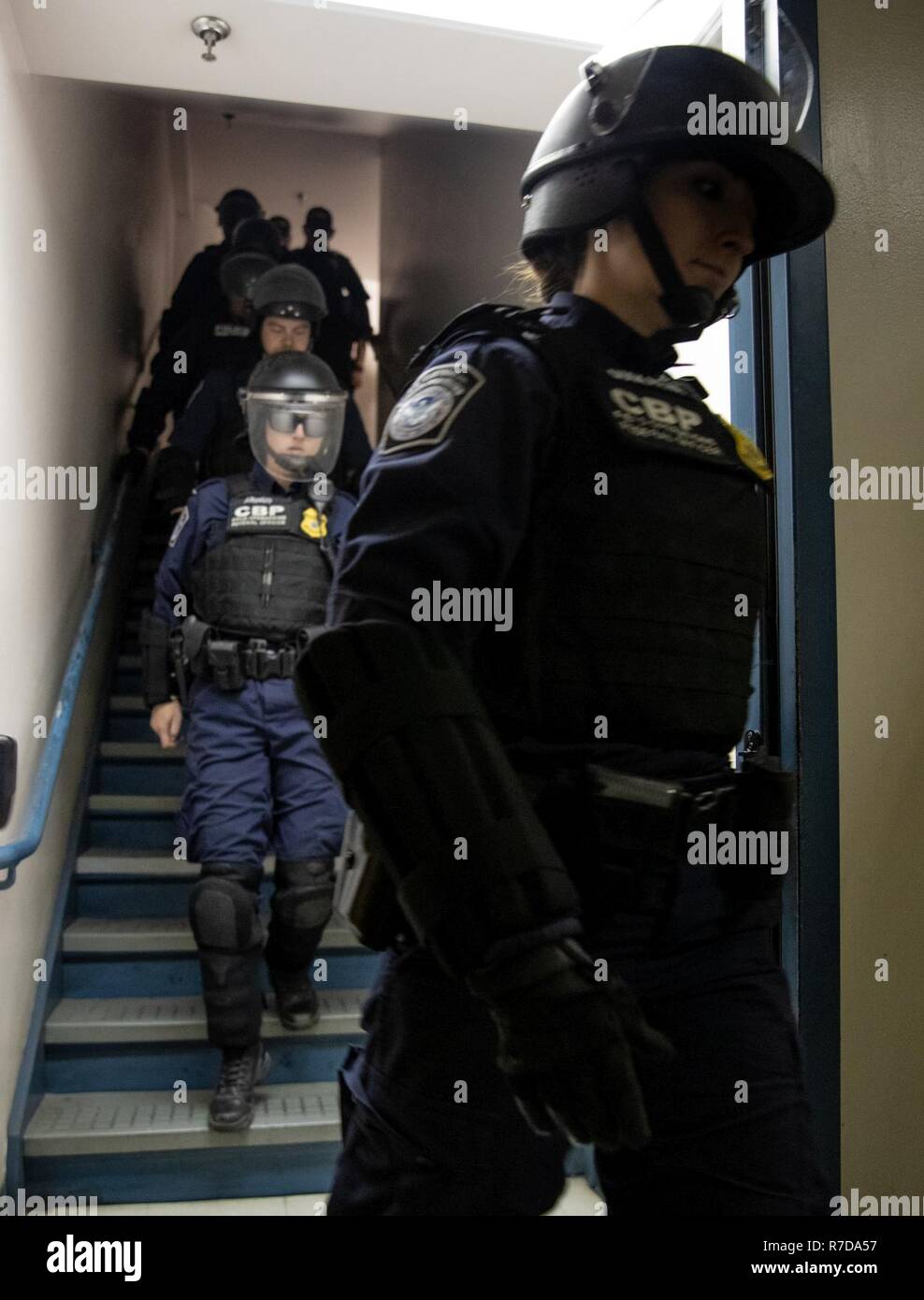 CBP Officers from the Tucson Office of Field Operations conduct ...