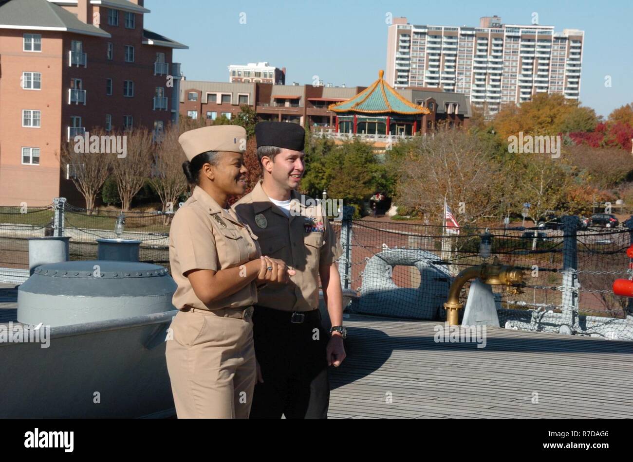 The Hampton Roads Naval Museum proudly hosted a re-enlistment ceremony ...