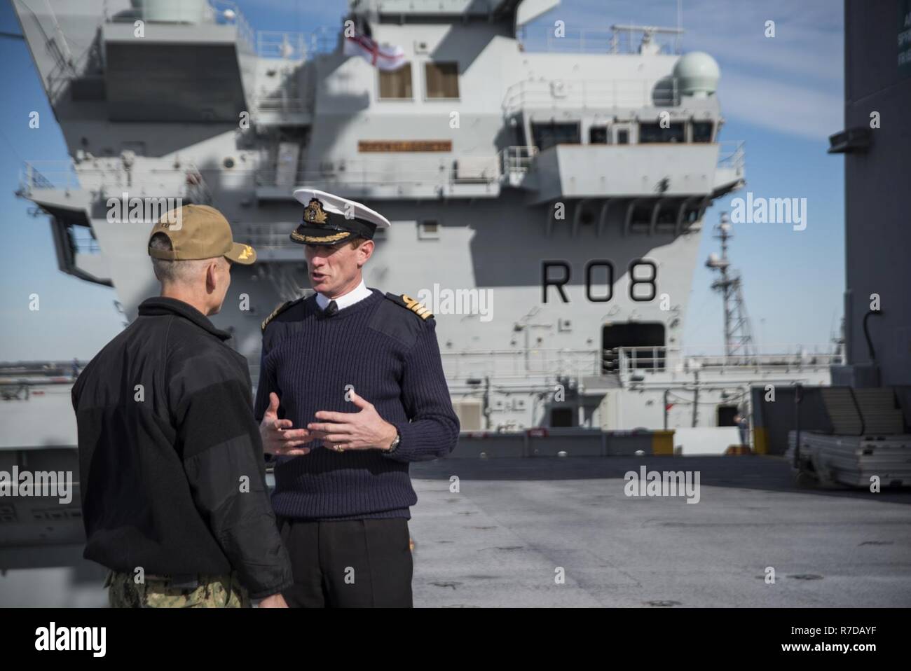 NORFOLK, Va. (Nov. 27, 2018) Capt. Kyle P. Higgins, commanding officer ...