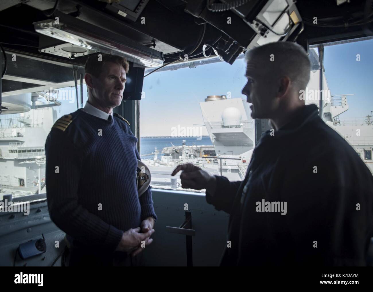 NORFOLK, Va. (Nov. 27, 2018) Capt. Kyle P. Higgins, commanding officer ...